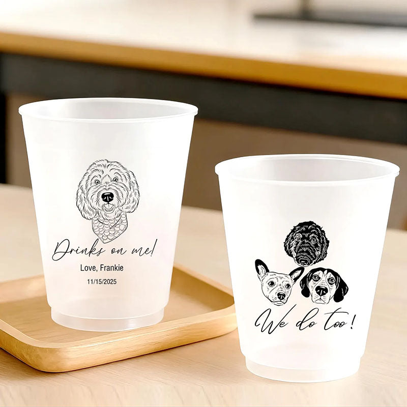 Custom Party Decorations, Wedding Gifts,Birthday Face Cups, Custom ...