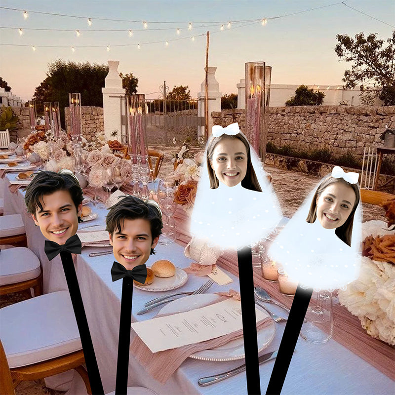 Double-Sided Custom Bride & Groom Stir Sticks – Perfect for Wedding ...