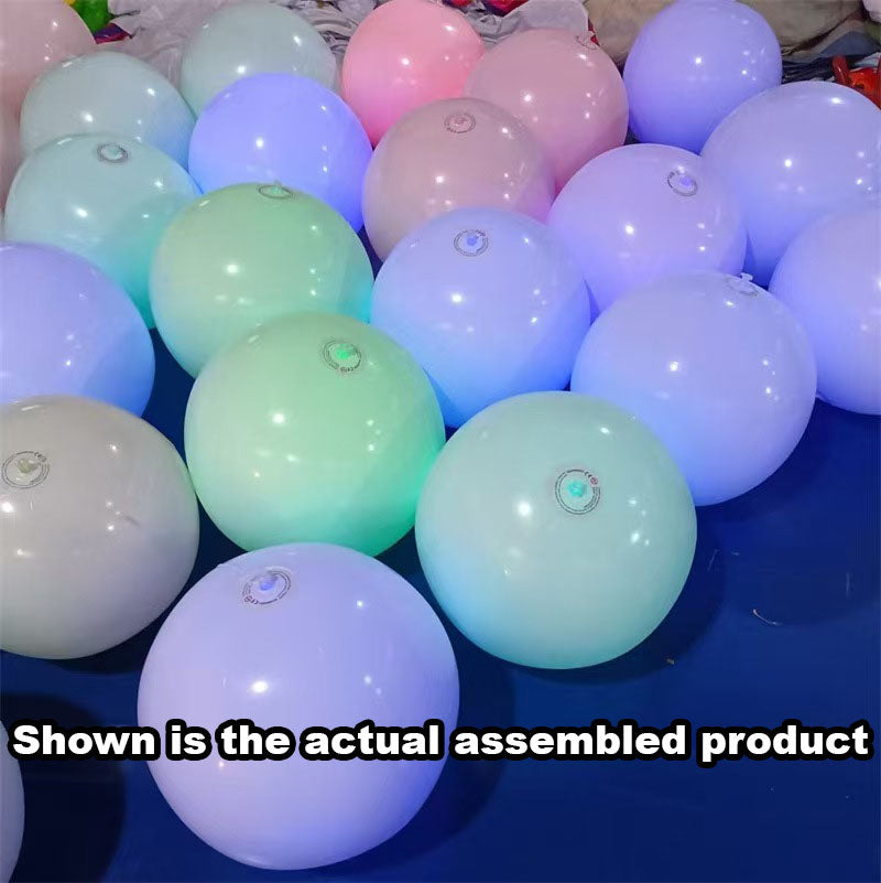 LED Floating Pool Lights - Remote Control Glow Balls for Parties ...