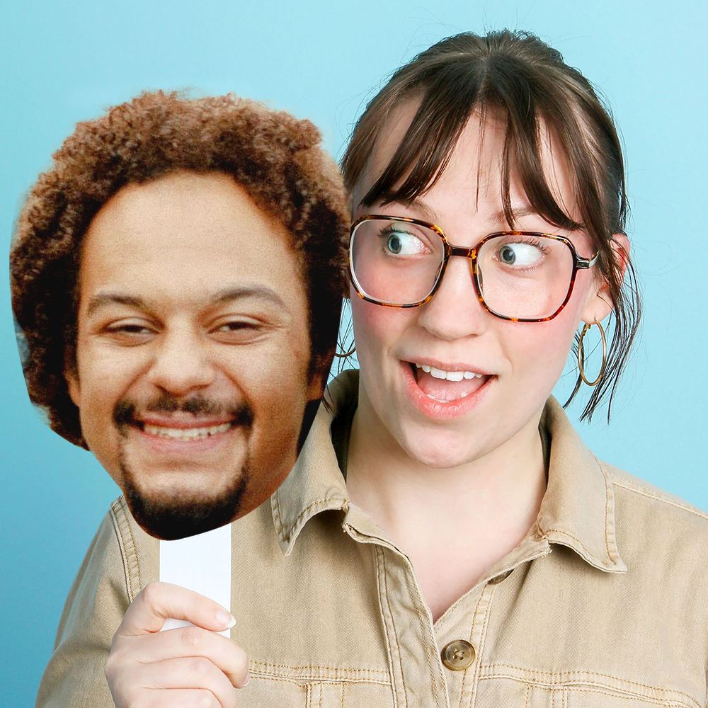 Custom Face Paddles 6 Pack - Personalized Party Photo Props | belovechain