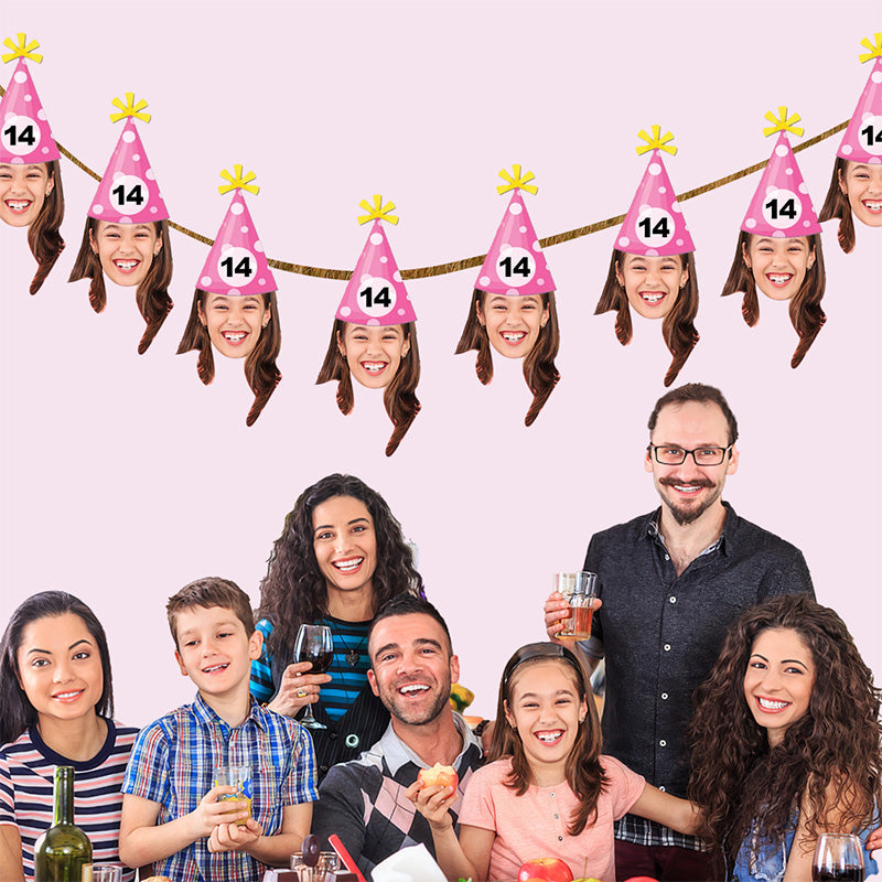 Custom Face Banner Birthday, Custom Big Head Banner , Custom Birthday ...