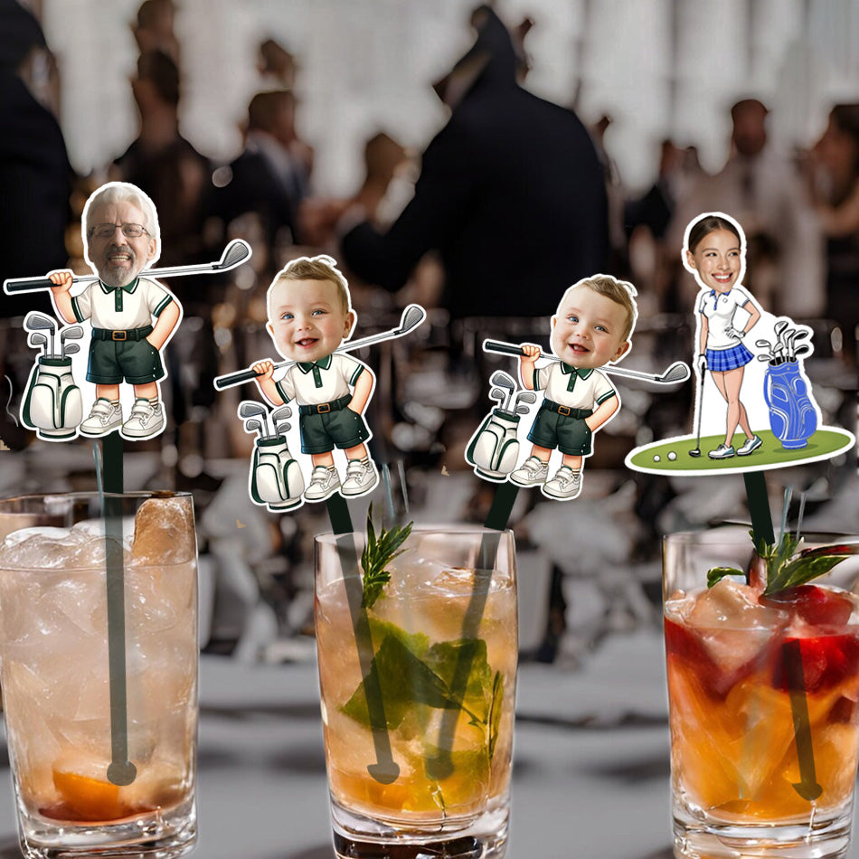 Personalized Drink Stirrers for Golf Parties, Bars, Birthdays - Custom ...